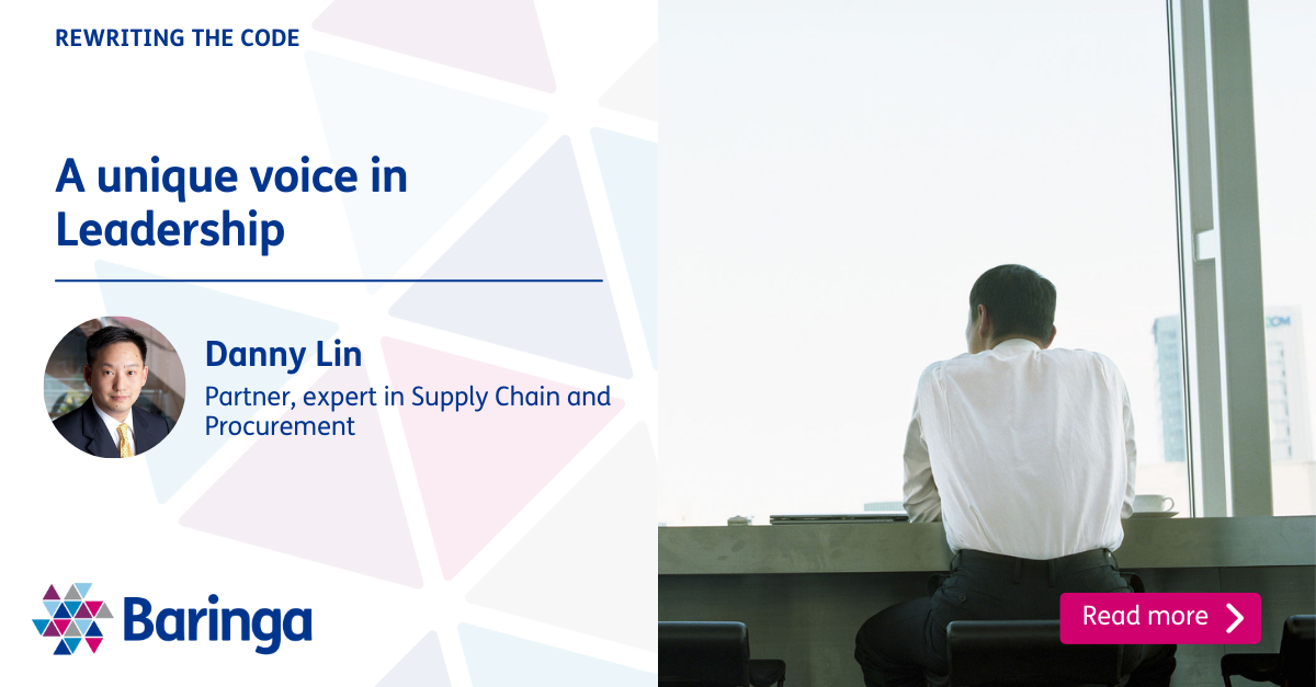 Danny Lin: A unique voice in Leadership | Baringa